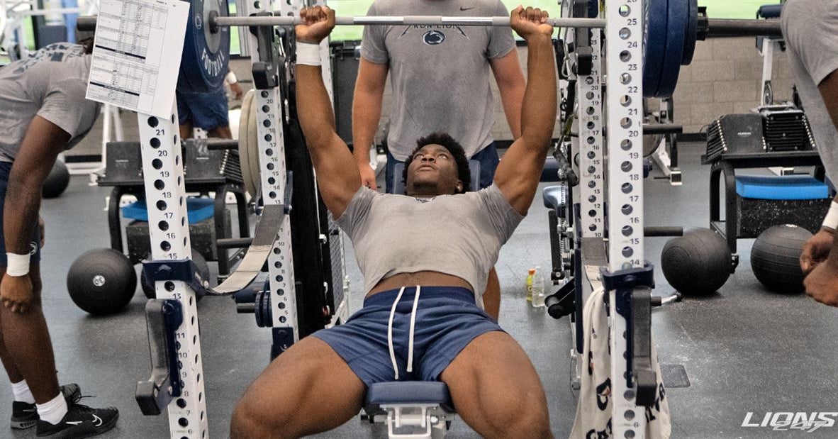 PHOTOS: Penn State football summer weight room workouts