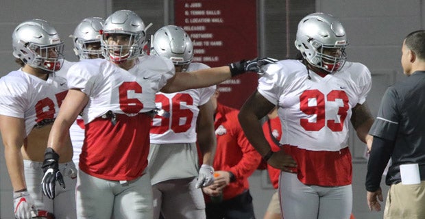 Photo Gallery: Ohio State's first full pads spring practice