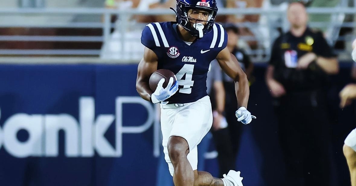 Primary Ole Miss punt returner Micah Davis enters transfer portal