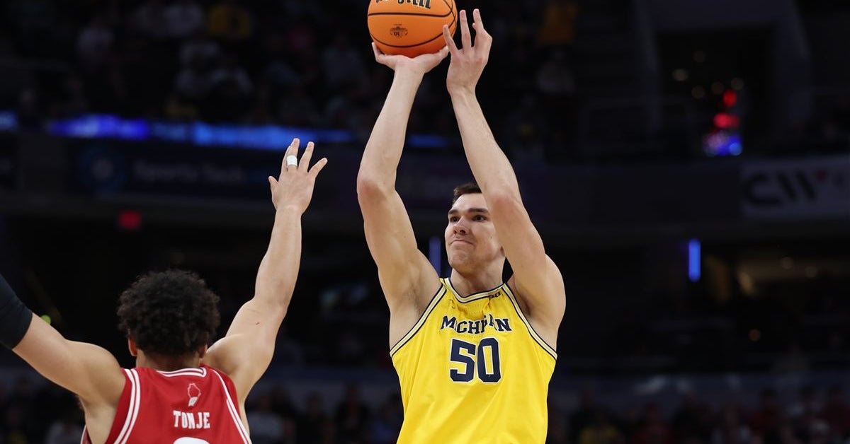 Michigan star Vlad Goldin signs two-way NBA contract with Miami Heat
