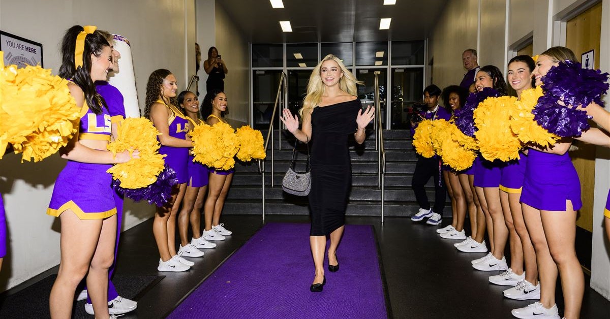 Livvy Dunne makes a pointed comment on ESPN's College GameDay