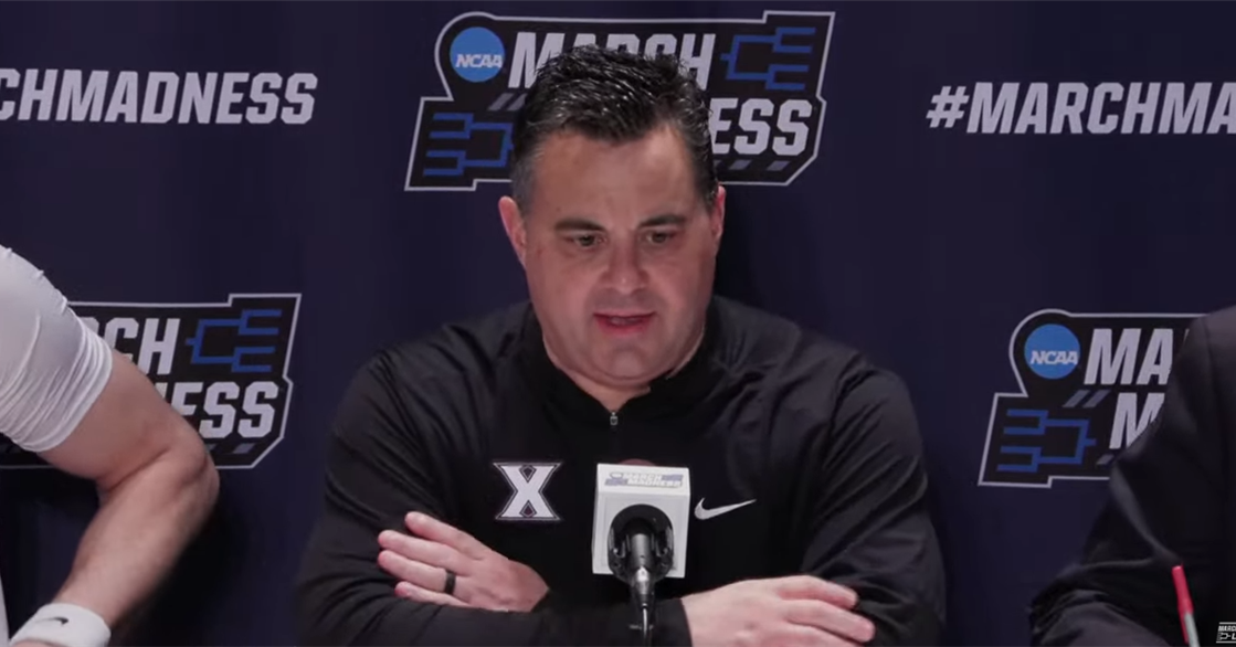 Sean Miller, Jack Nunge, Colby Jones, Adam Kunkel, & Souley Boum speak ...