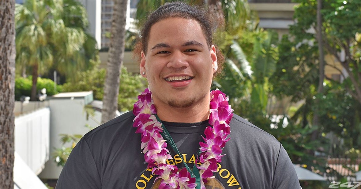 WATCH: Four-star offensive lineman and USC target Dave Iuli Poly Bowl ...