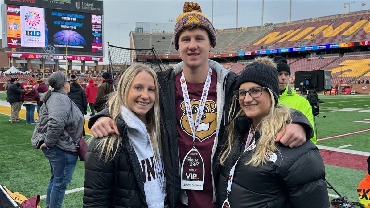 2025 Indiana QB Jimmy Sullivan enjoys his Minnesota game day visit