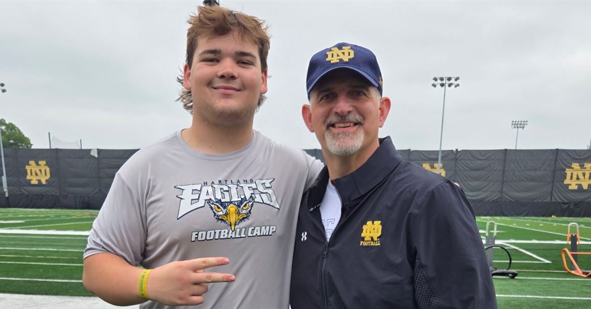 Post Notre Dame Camp Q/A With 2027 William Tobin