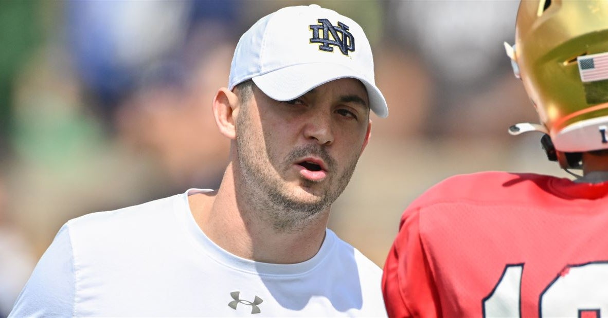 Notre Dame offensive coordinator Tommy Rees shoulders blame for ... Notre Dame offensive coordinator Tommy Rees shoulders blame for ...