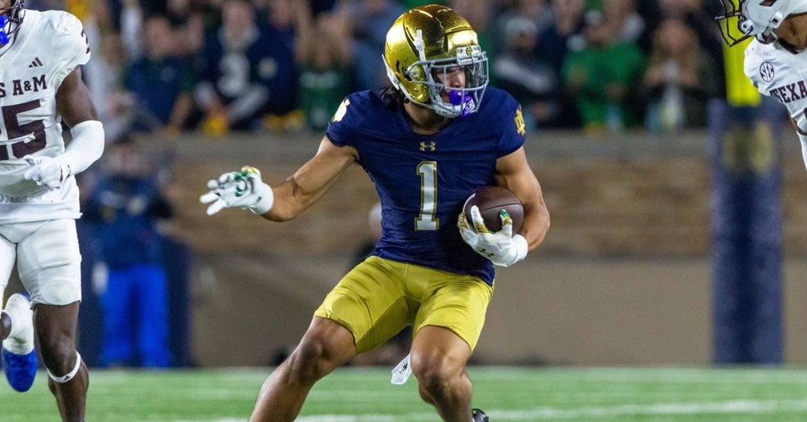 Joe Otting’s arrival as Notre Dame’s center