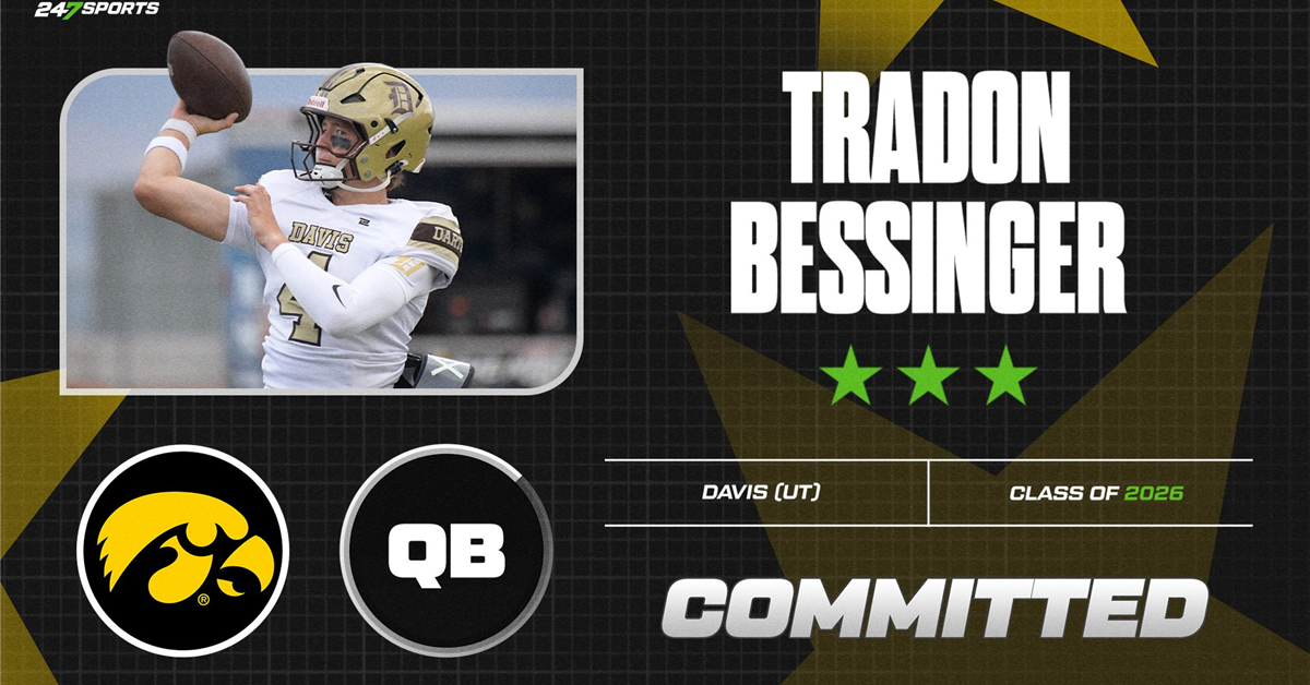 Iowa Football Recruiting: 2026 Utah Quarterback, Tradon Bessinger Commits