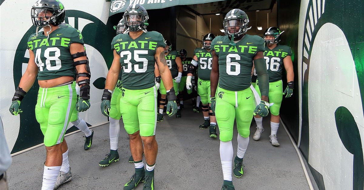 MSU football debuting lime green alternate uniforms against WMU