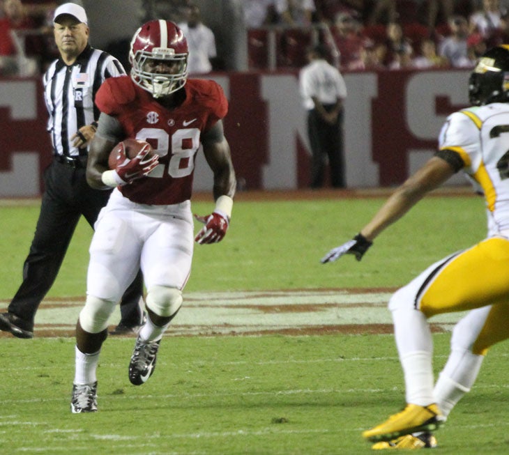 Nick Saban: Altee Tenpenny moves up to No. 3 running back