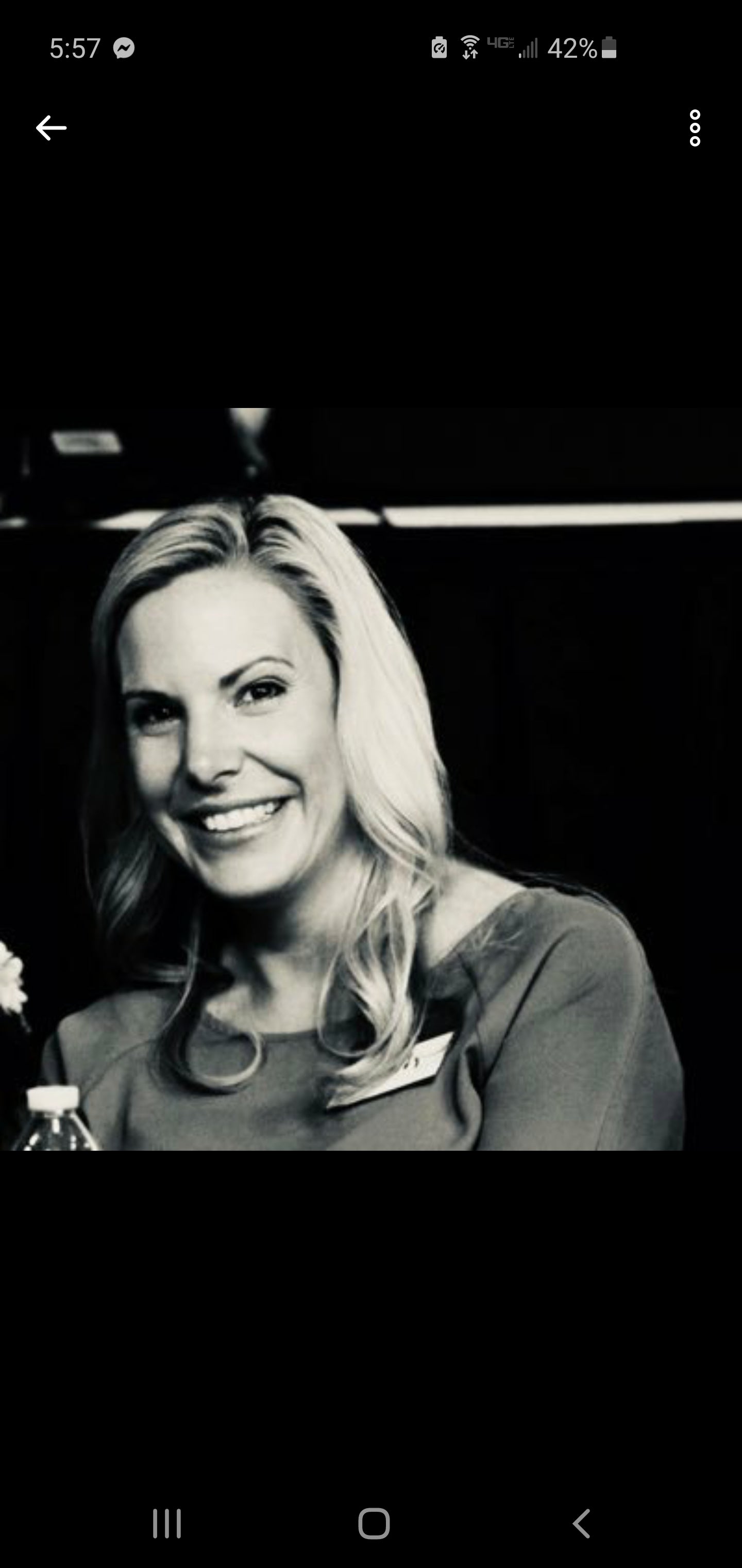 Marcus Satterfield's wife Sarah..