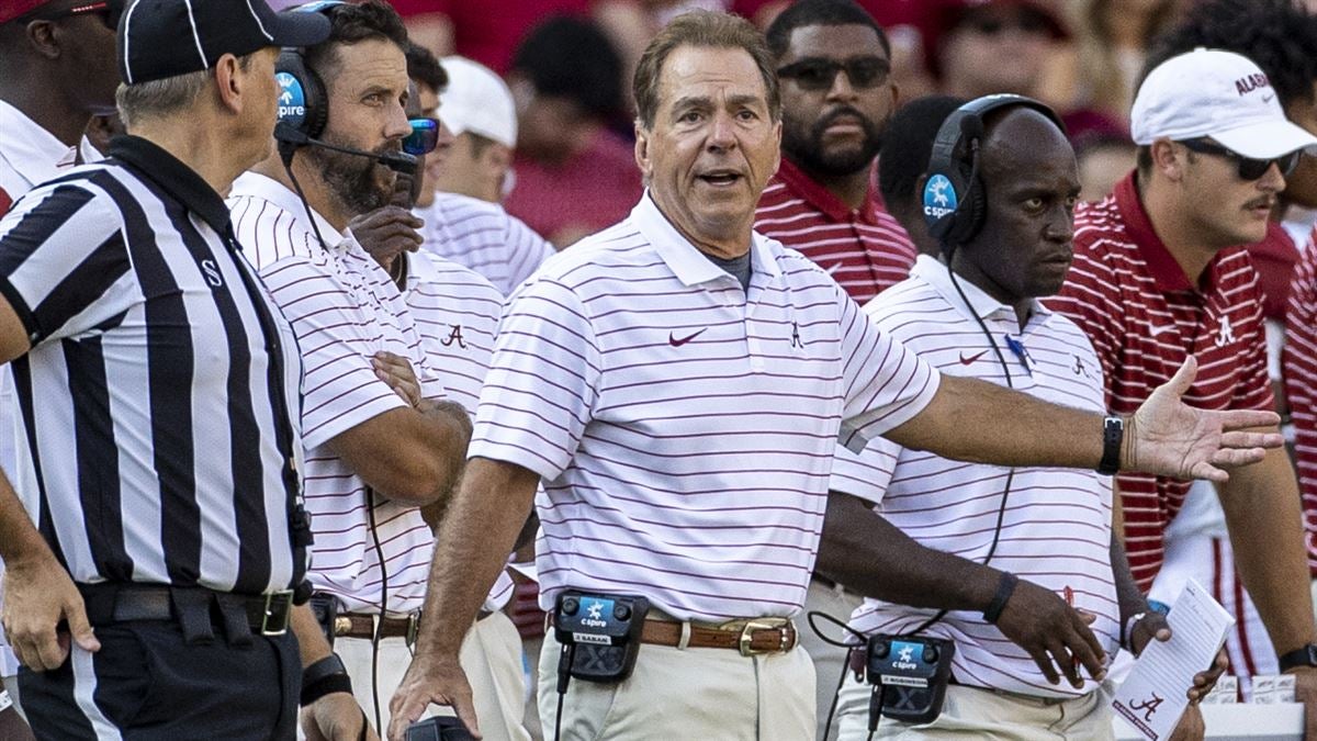 Everything Nick Saban said after Alabama's 63-7 win over ULM
