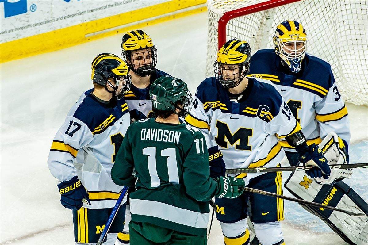 Michigan hockey stuns Michigan State in historic NCAA Tournament battle ...