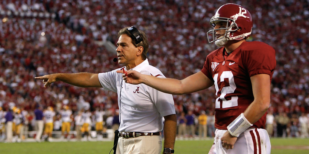 Nick Saban retires: Greg McElroy, QB for coach's first national ...