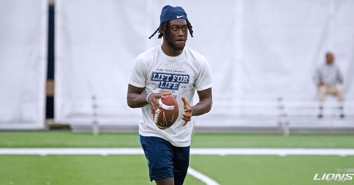 Penn State freshman WR Tyseer Denmark, former Philadelphia high school ...