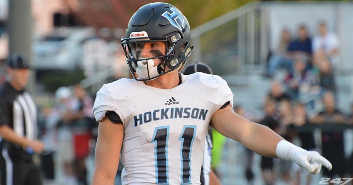 Three-star 2020 WR Sawyer Racanelli impressing again