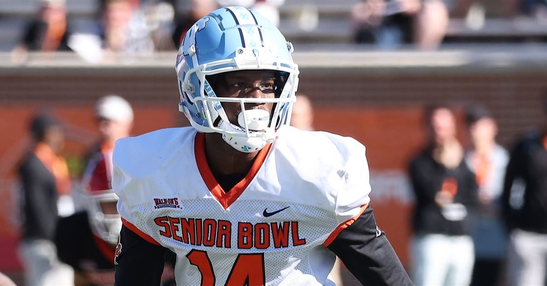 Senior Bowl 2024: North Carolina WR Tez Walker struggles to impress ...
