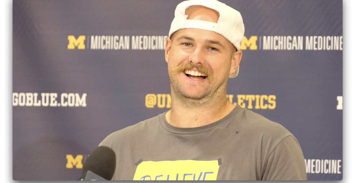 How Brad Robbins’ mustache reflects Michigan football’s goals in 2022