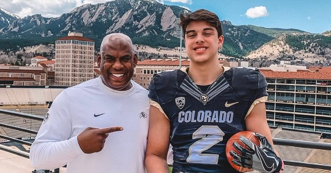 Caleb Fauria could be in the mix to play early at Colorado