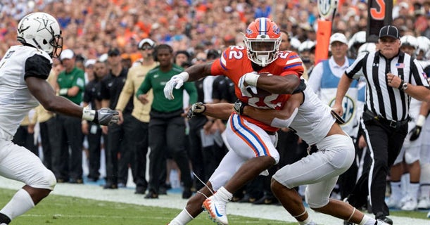Take 5: Gators ground game takes over in solid win vs. Vandy