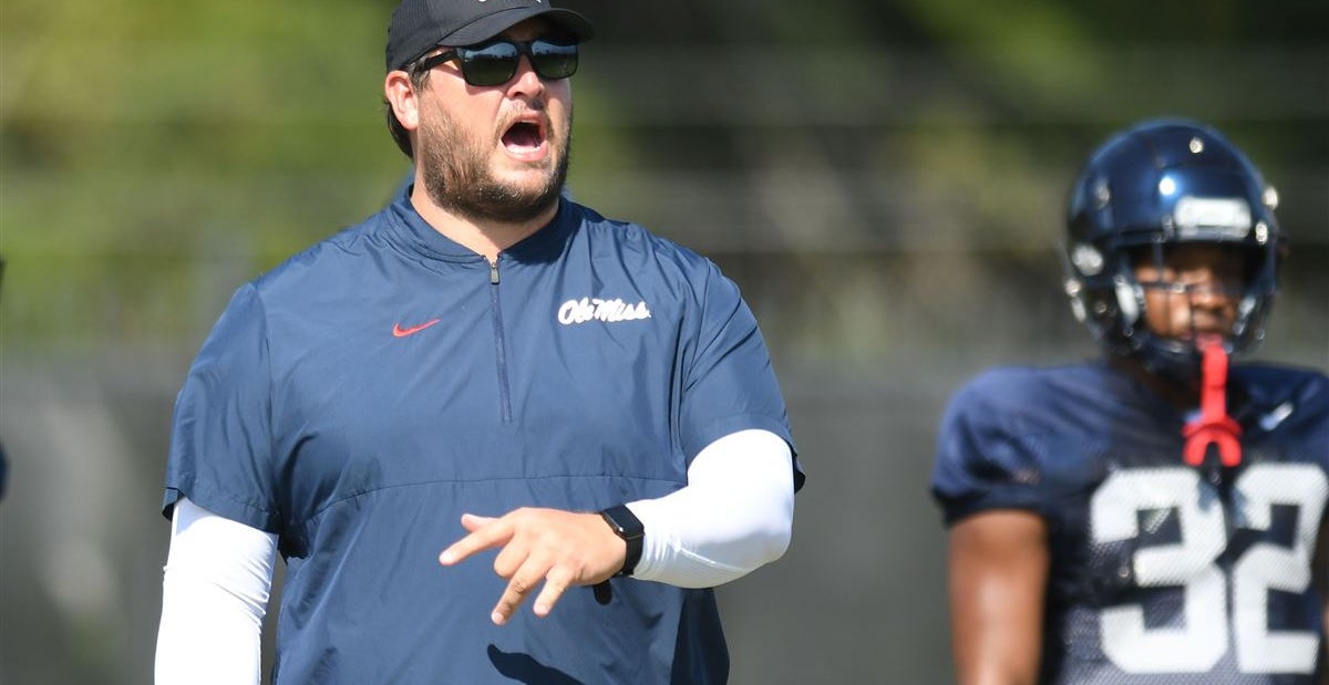 Ole Miss O.C. Jeff Lebby named semifinalist for Broyles Award
