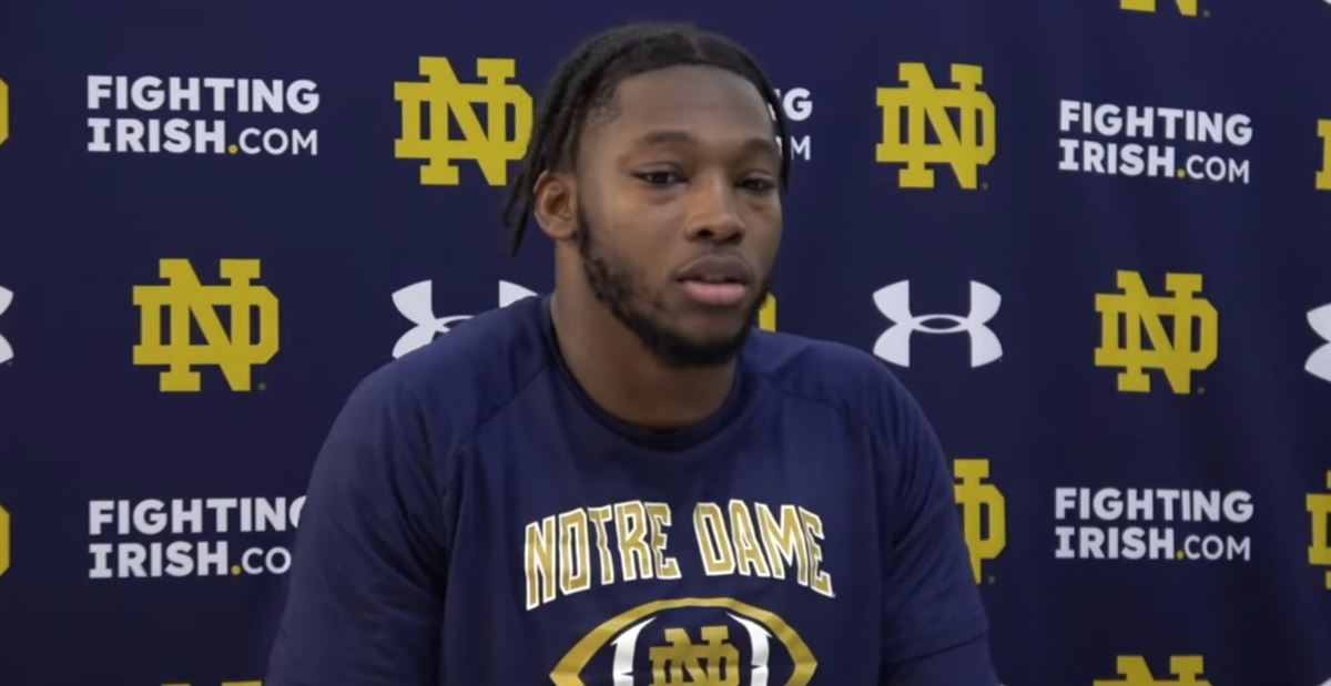 Javontae Jean Baptiste Notre Dame Is A Blessing