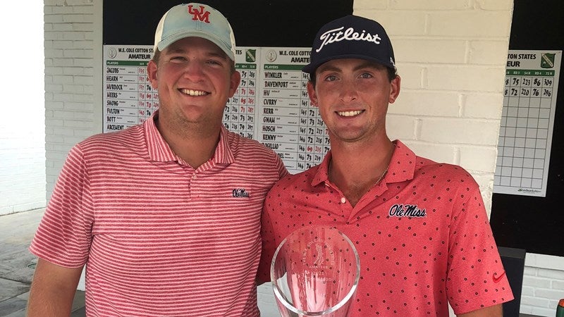 Ole Miss golfer Kye Meeks captures 70th annual W.E. Cole Cotton States ...