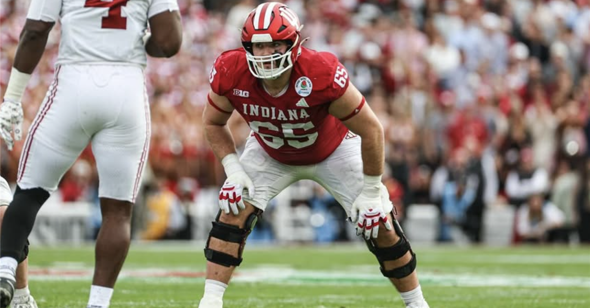 Indiana's Carter Smith ranked No. 1 returning offensive tackle in 2026 ...