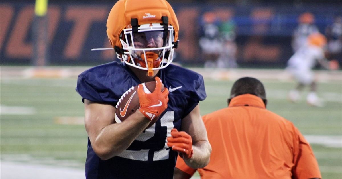 Illini RB Aidan Laughery looks to build on breakthrough close to 2024 ...