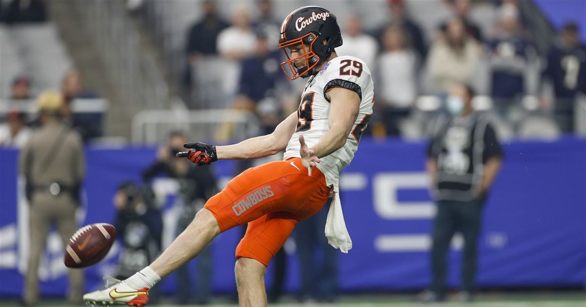 Oklahoma State punter Tom Hutton announces end of career after injury