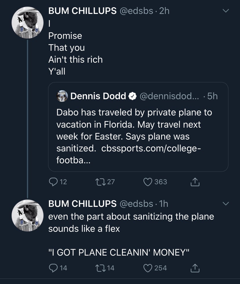 Best Clemson jokes I saw today