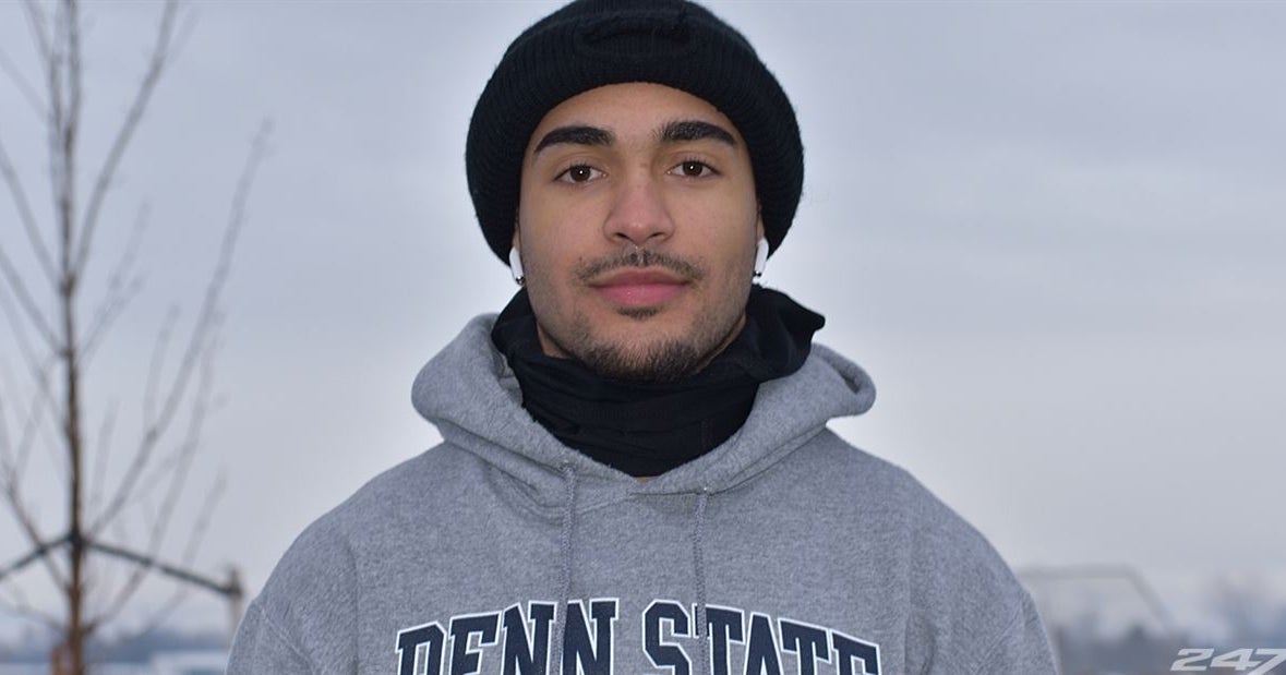 Penn State 2022 WR commit Kaden Saunders lending Lions a helping hand