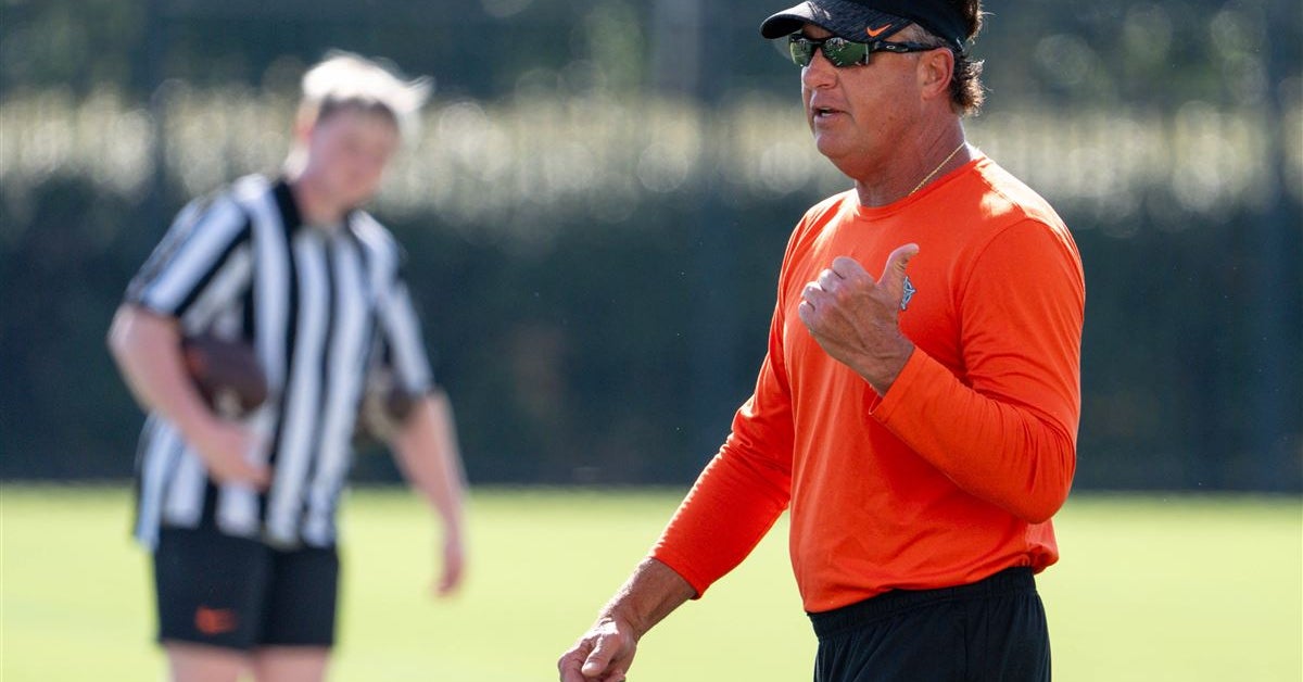 Everything Mike Gundy said after the first week of Oklahoma State ...