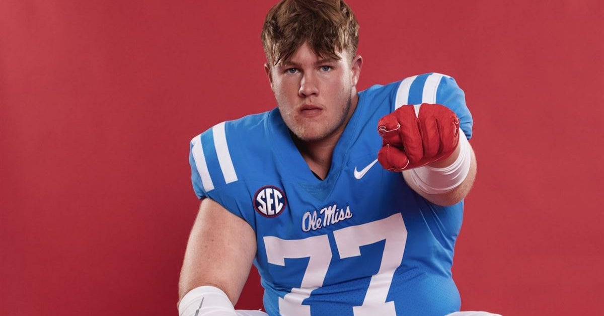 2024 O-lineman Joseph Cryer names Ole Miss leader. Will be back in ...