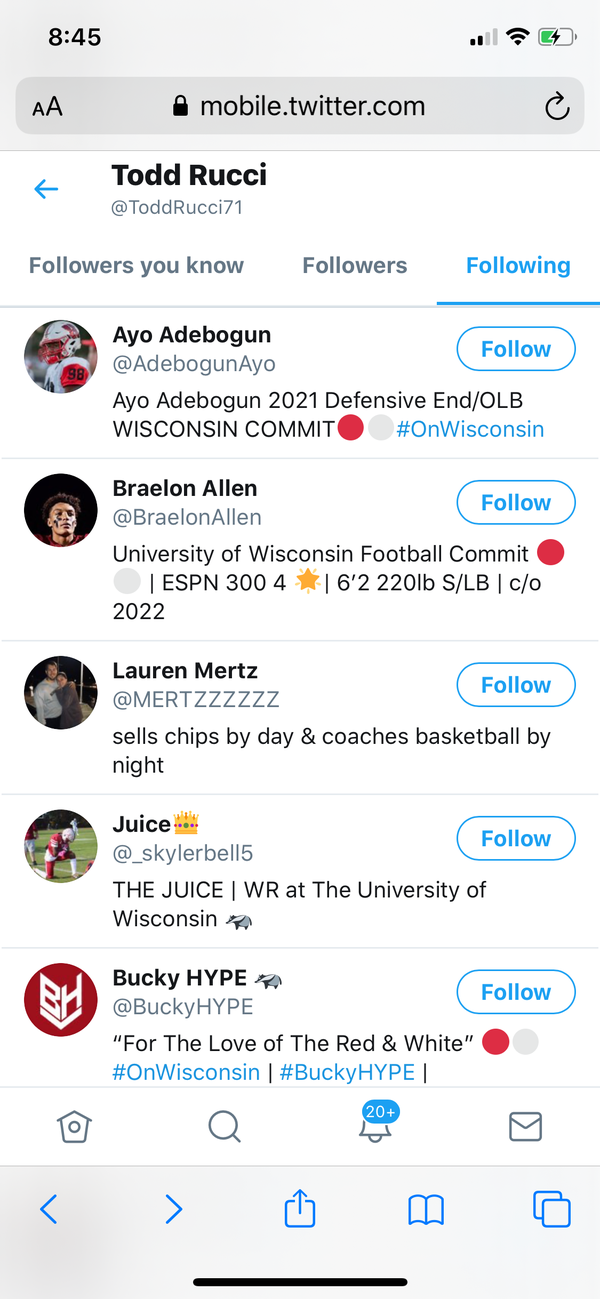 Big news Nolan Rucci Crystal balls are pouring into Wisconsin : r ...