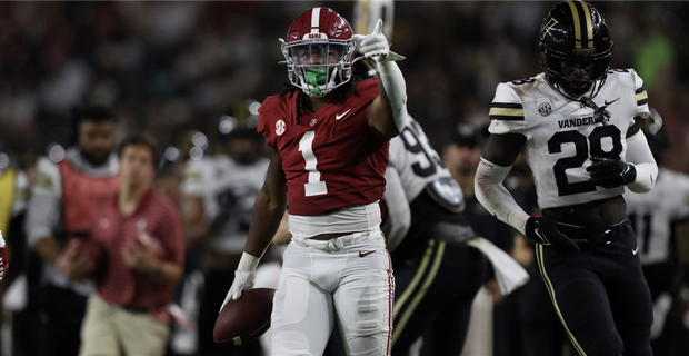 Jahmyr Gibbs hitting his stride at the perfect time for Alabama