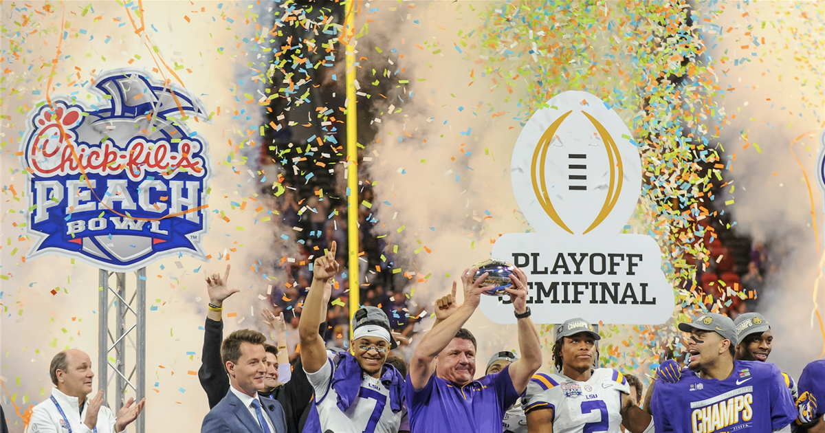 CFB Playoff expansion: Bob Bowlsby explains limited on-campus games