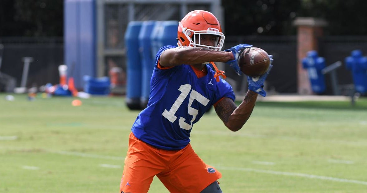 WR Jacob Copeland returns to practice for UF