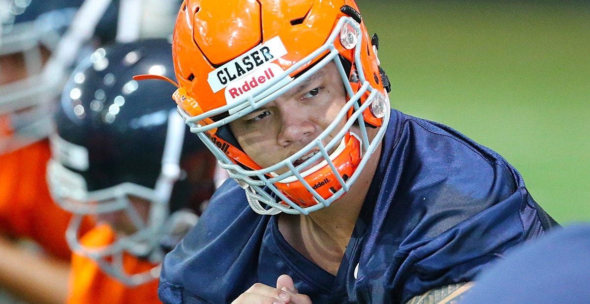 Chris Glaser's versatility is a big plus for UVA offensive line