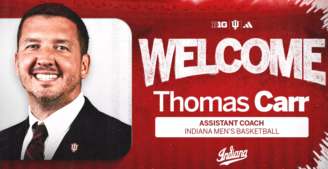 Official: Thomas Carr added as an IU basketball assistant coach