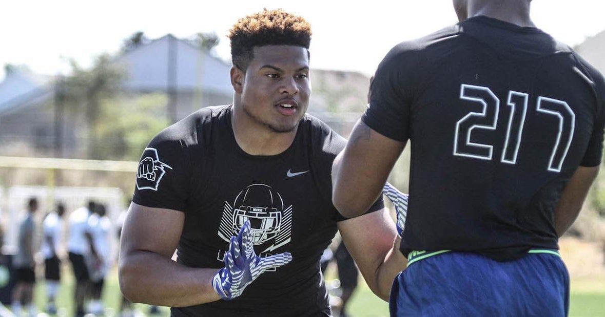 Watch: 5-star DE Xavier Thomas at The Opening Regional