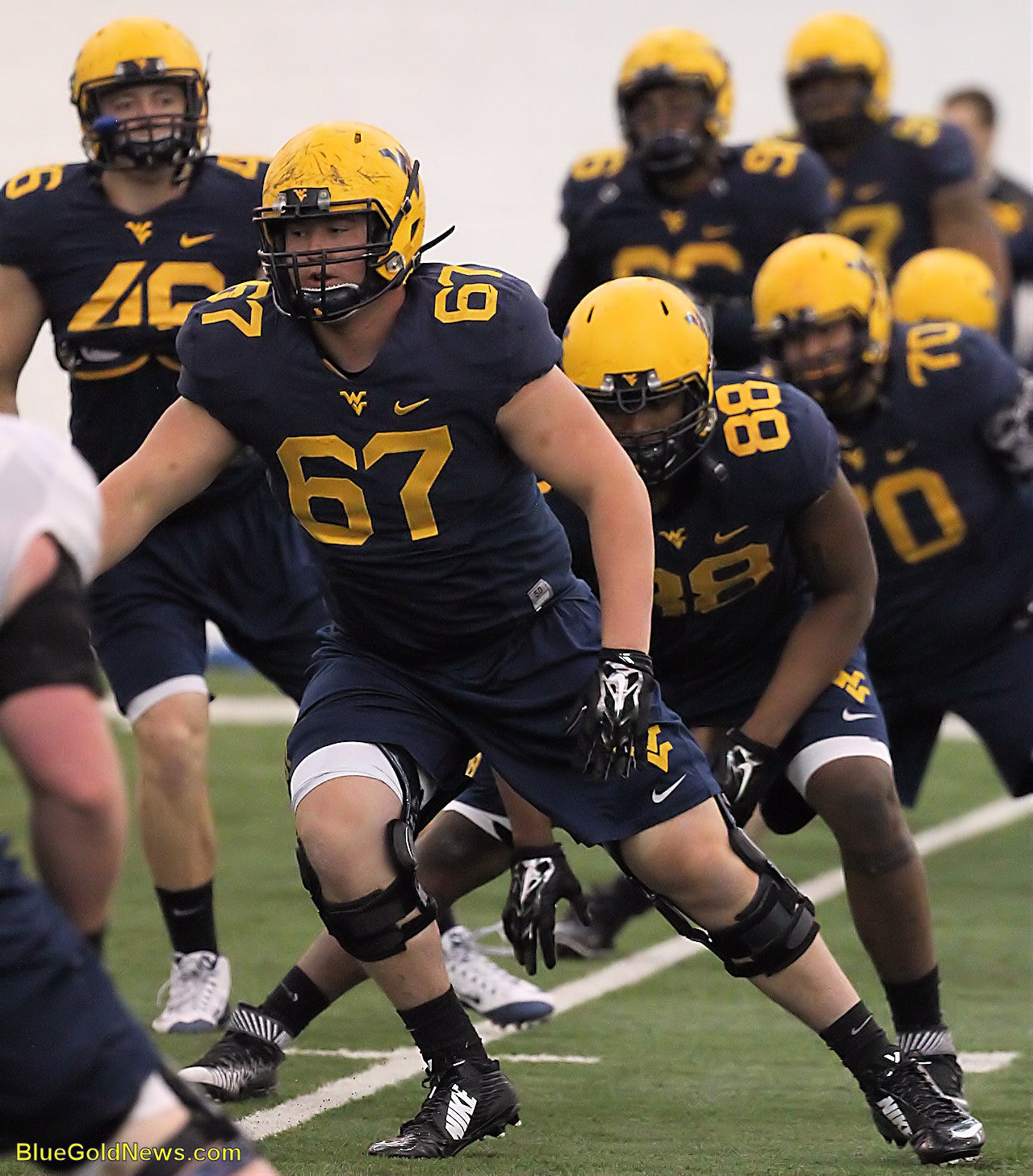WVU Football Spring Practice Photo Gallery