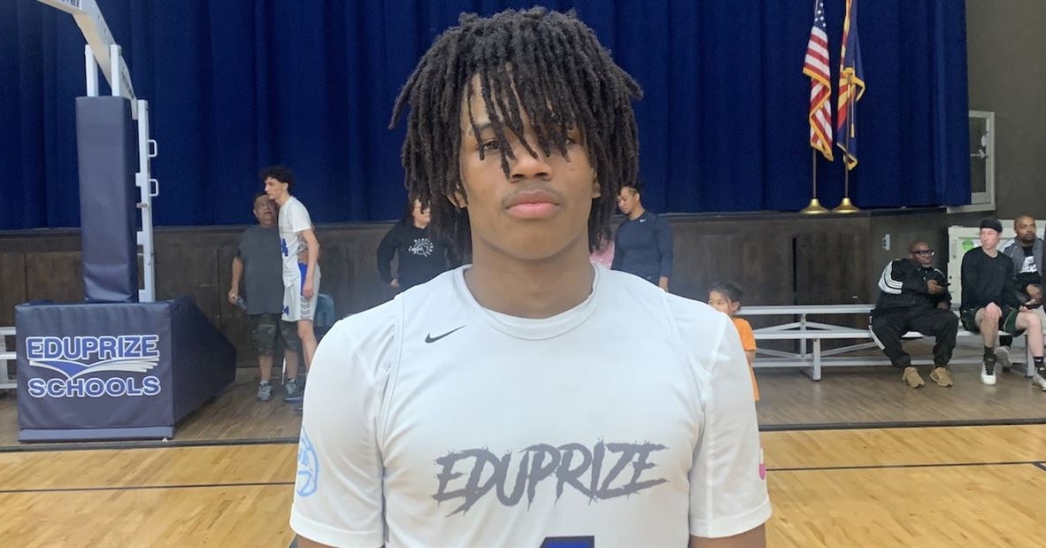 2025 guard AJ Thomas seeking to have a breakout spring