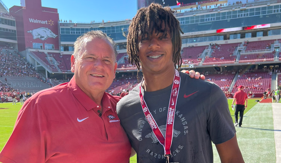 Brian Huff still high on Hogs after latest visit