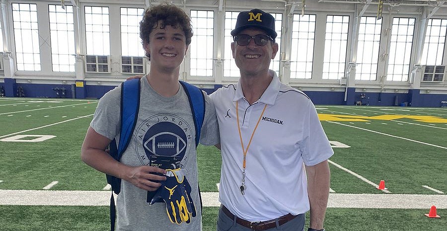 Wolverines first to go on 2025 QB Ryan Montgomery