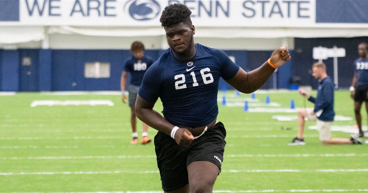 Penn State goes in-home with Top247 DL target Keshawn Stancil, who is ...