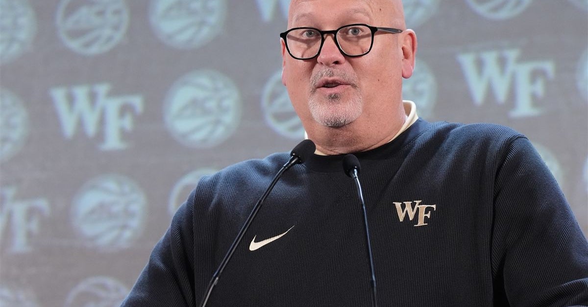 Wake Forest Basketball coach Steve Forbes ACC Tipoff Q&A Part 2