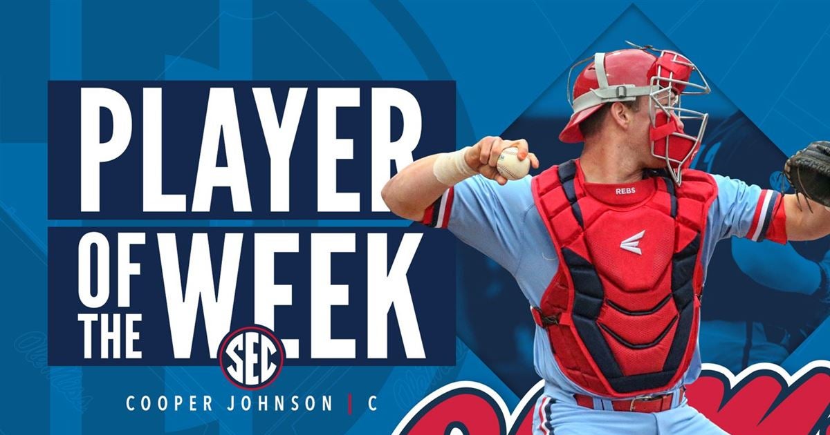 Cooper Johnson Named SEC Player of the Week