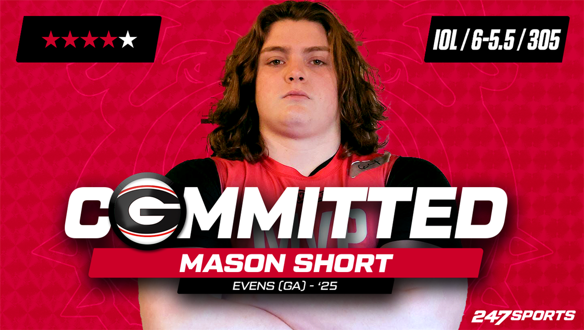 4-star OL Mason Short commits to Georgia over Clemson, Ohio State