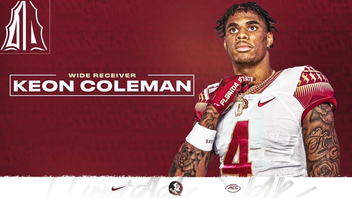 Florida State officially announces the addition of transfer WR Keon Coleman